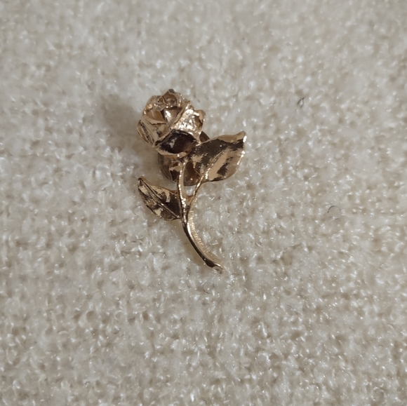 Jewelry | Vintage Gold Rose Pendant | Poshmark